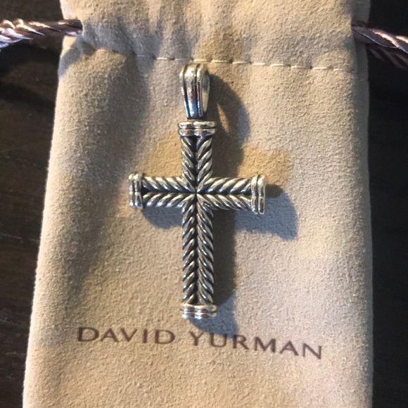 David Yurman | Jewelry | David Yurman Chevron Cross | Poshmark